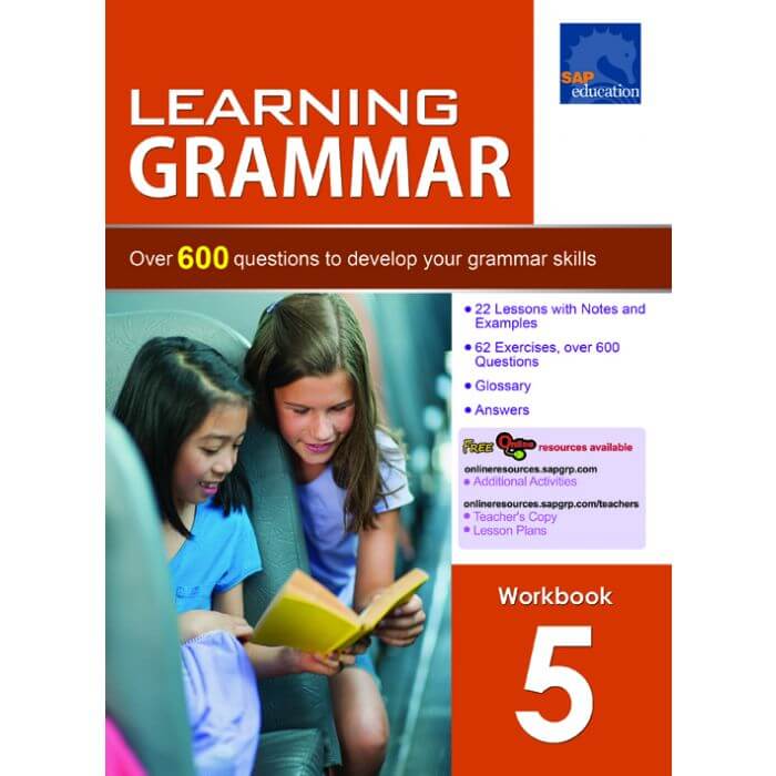Learning Grammar 5 – Student Success Resource Centre